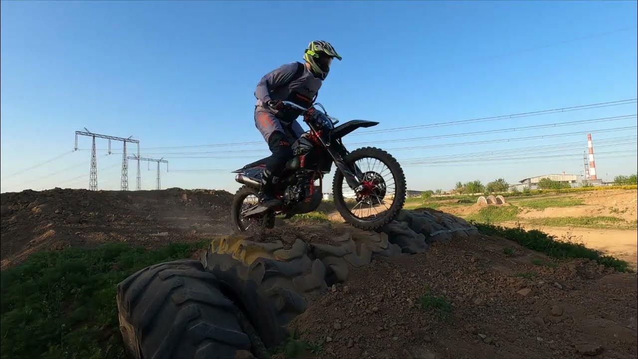 Мотокросс, Эндуро на Китайском мотоцикле ZM Moto Rider Бородино № 11 ...