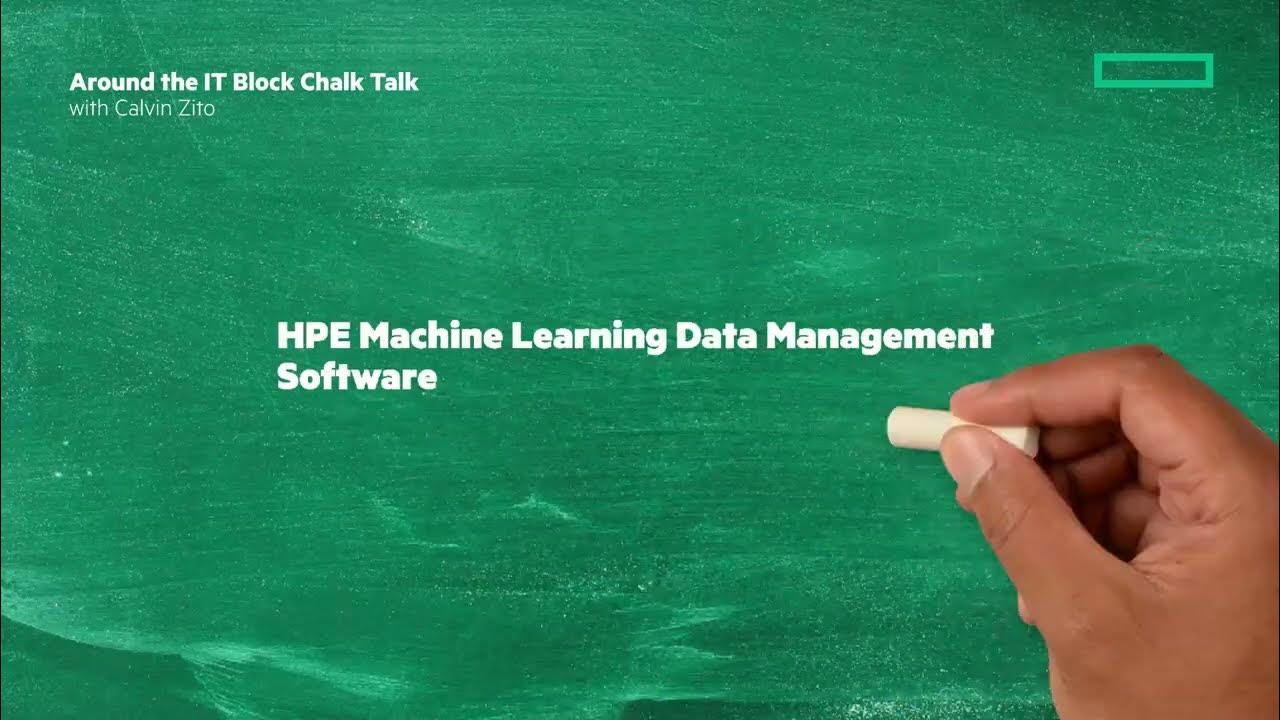 HPE Machine Learning Data Management Software | Chalk Talk - YouTube