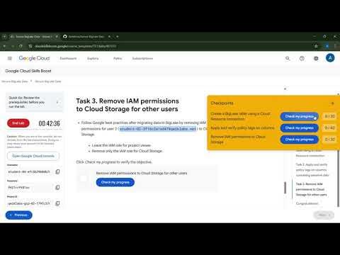 Secure BigLake Data: Challenge Lab || #ARC129 || By Arcade Helper - YouTube