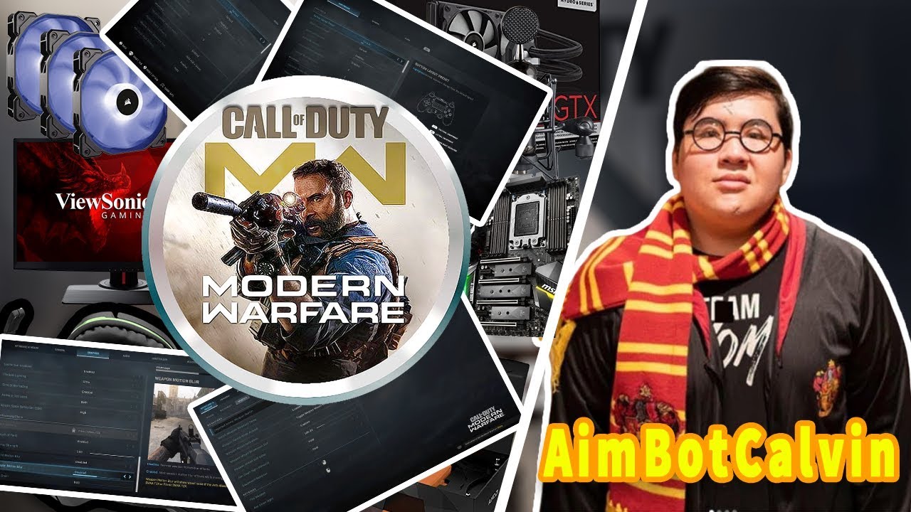 AimBotCalvin Call Of Duty Modern Warfare Settings, Keybinds and Setup ...