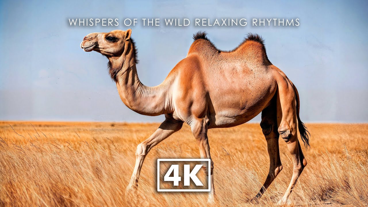 WILD ANIMALS 4K - Peaceful Animal Kingdom With Soft Music and Nature ...