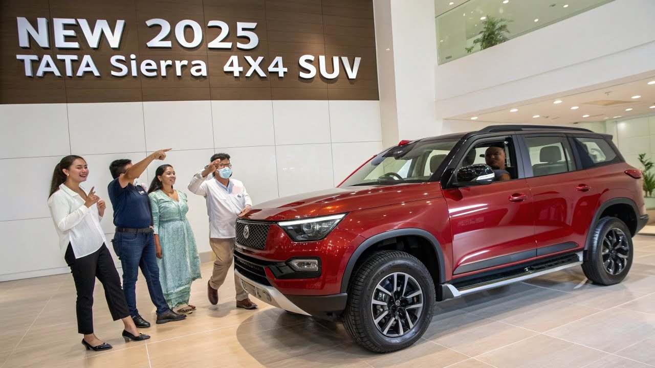 New 2025 Tata Sierra 4x4 SUV Finally launched!!! The ICON Is Back ...