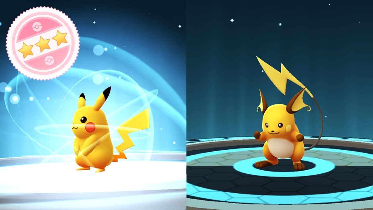 EVOLVING 100% IV PIKACHU TO RAICHU in Pokémon GO - YouTube
