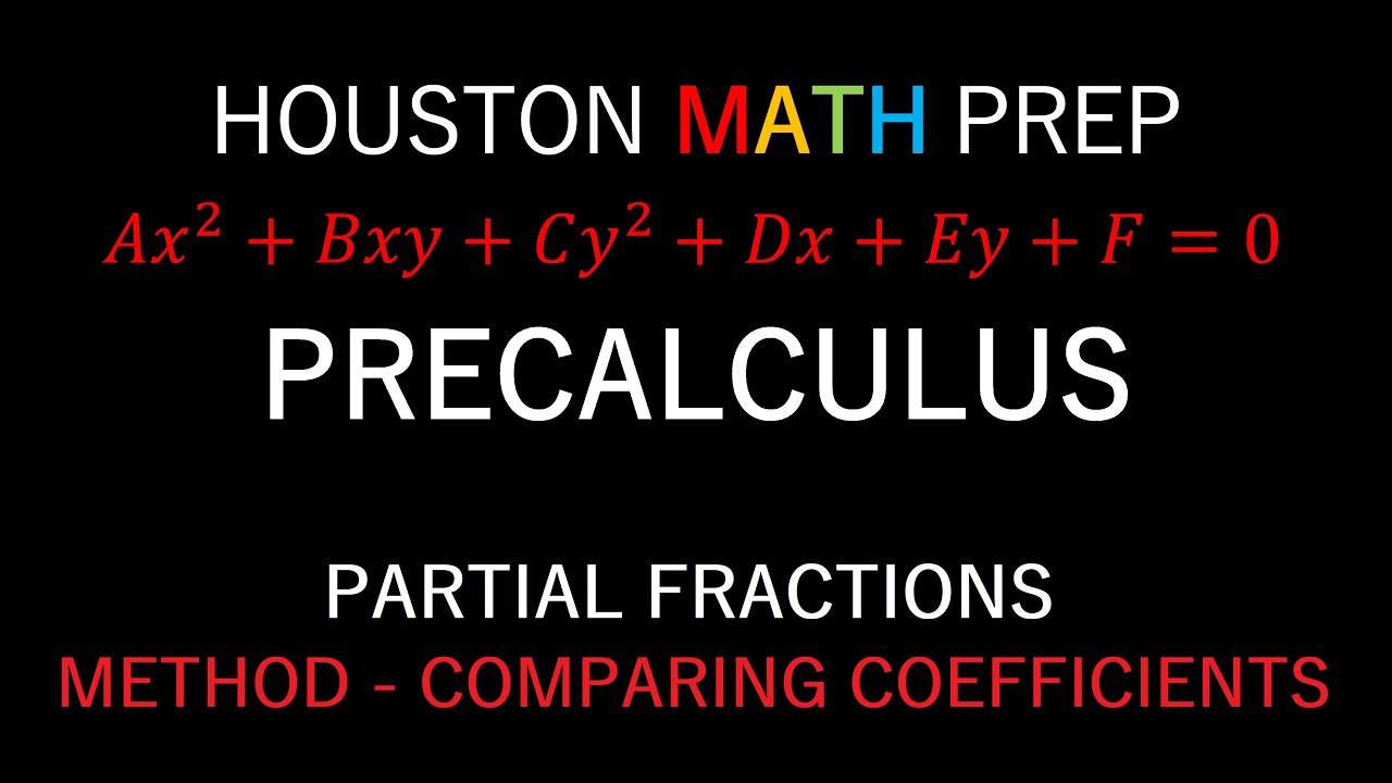 Partial Fractions Comparing Coefficients Method YouTube partial-fractions-comparing-coefficients-method-youtube