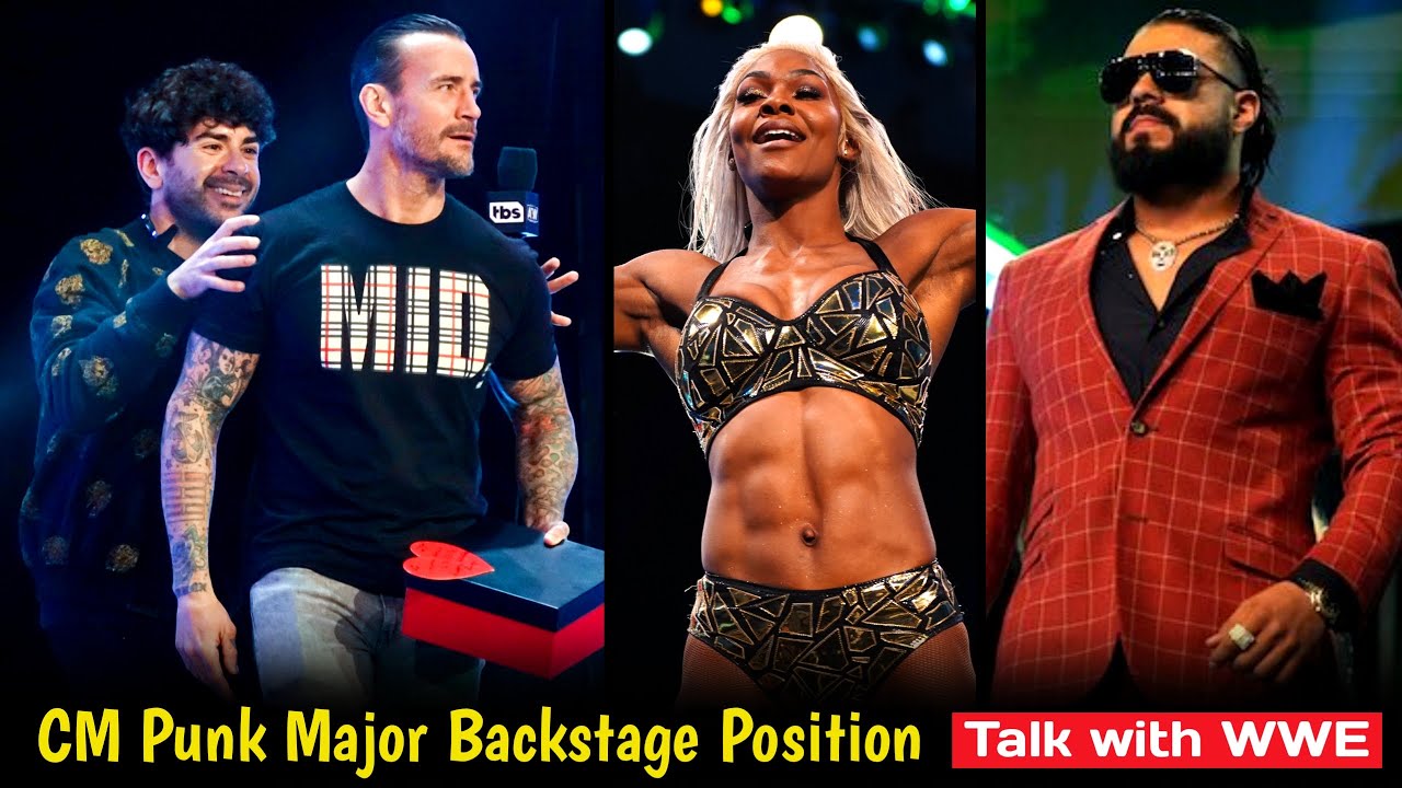 CM Punk Major Backstage Position In AEW | Tony Khan Huge Donation ...