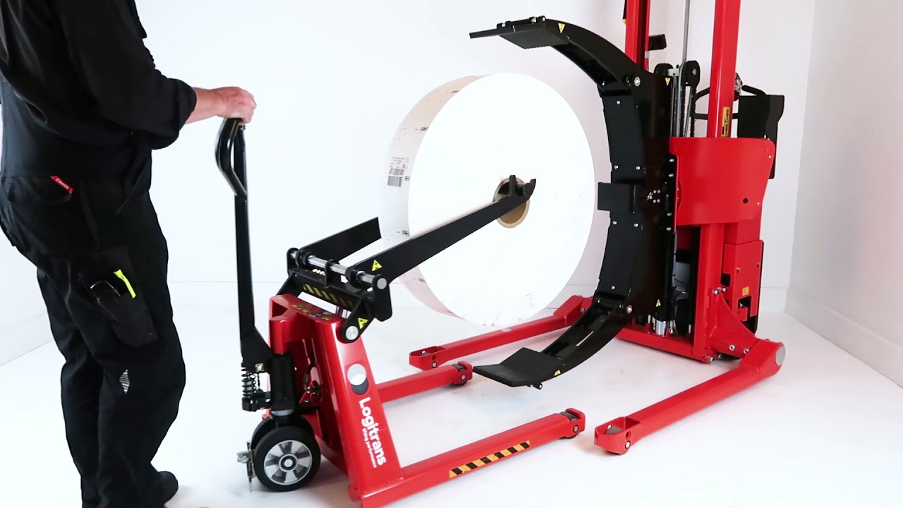 Reel Rotator and Reel Lifter - YouTube