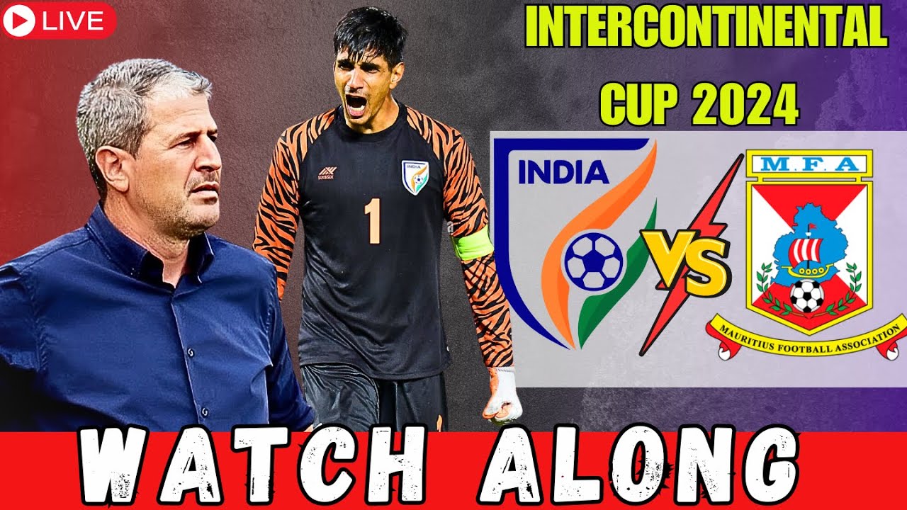Live India vs Mauritius Watch along | ISEMI FINAL 2 | ODISHA FC VS ...