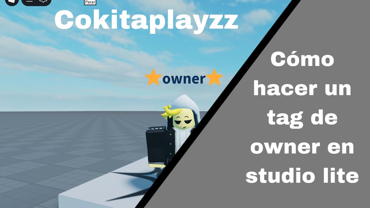 Cómo hacer un owner tag en studio lite🌙 - YouTube