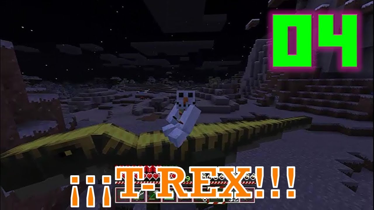 "Monto un T-Rex" - #04 - Tempocraft: El Mundo Perdido - YouTube