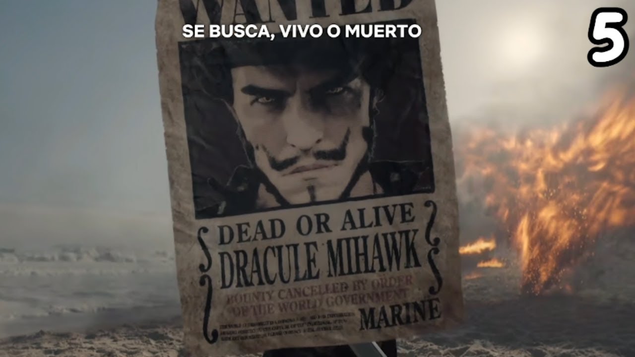 One Piece Netflix Live Action TODOS los carteles WANTED / carteles de ...