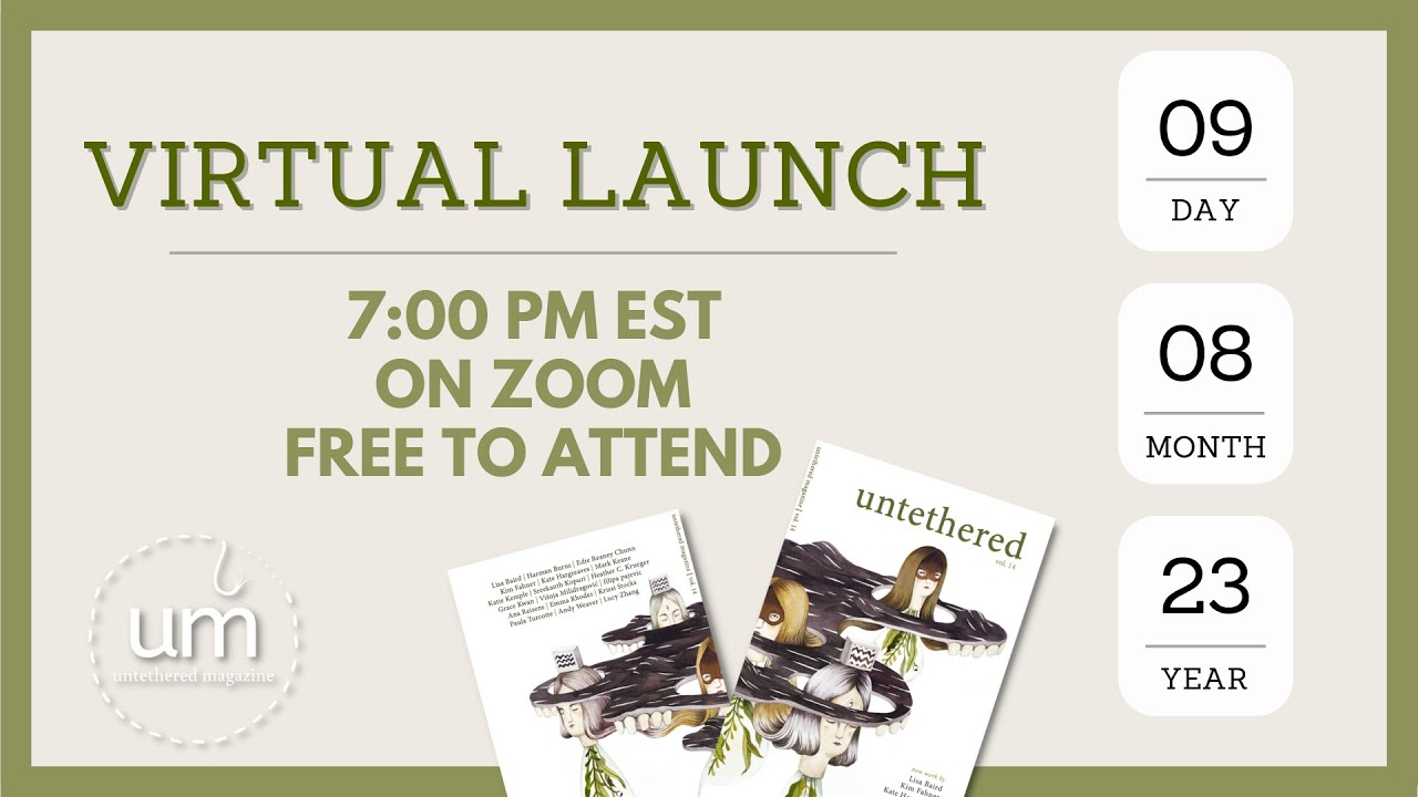 untethered Vol.14 Virtual Launch Party - YouTube