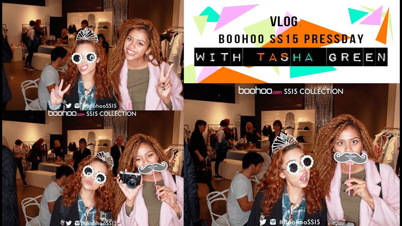 VLOG | BOOHO SS15 PRESS DAY WITH TASHA GREEN | itslinamar - YouTube