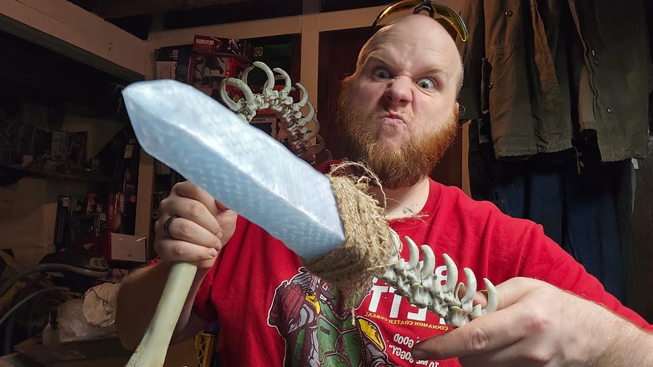 Working On The Skar King Whip For A Bit - Sorta How To Live - YouTube