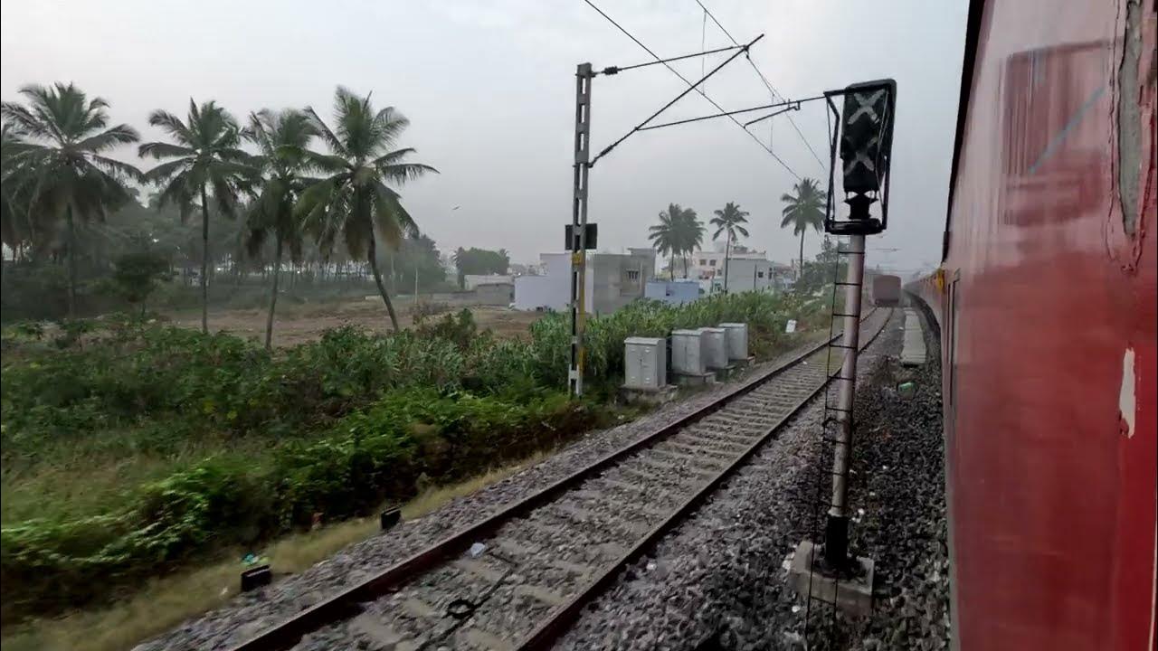 16591/Hampi Express arriving at Ramanagaram - YouTube