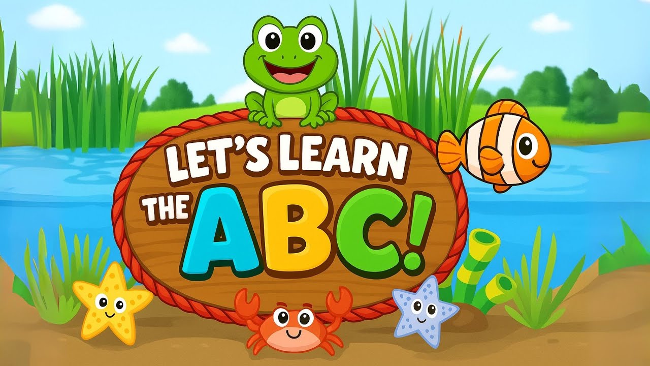 Learn ABC with Fun Sea Animals | Alphabet Song for Kids - YouTube