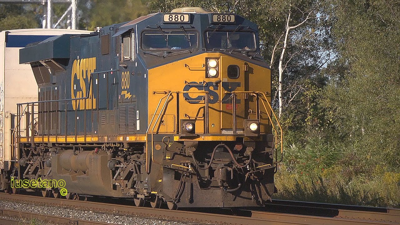 (6) CSX Q160 @ Westfield Sept. 27 2019 - YouTube