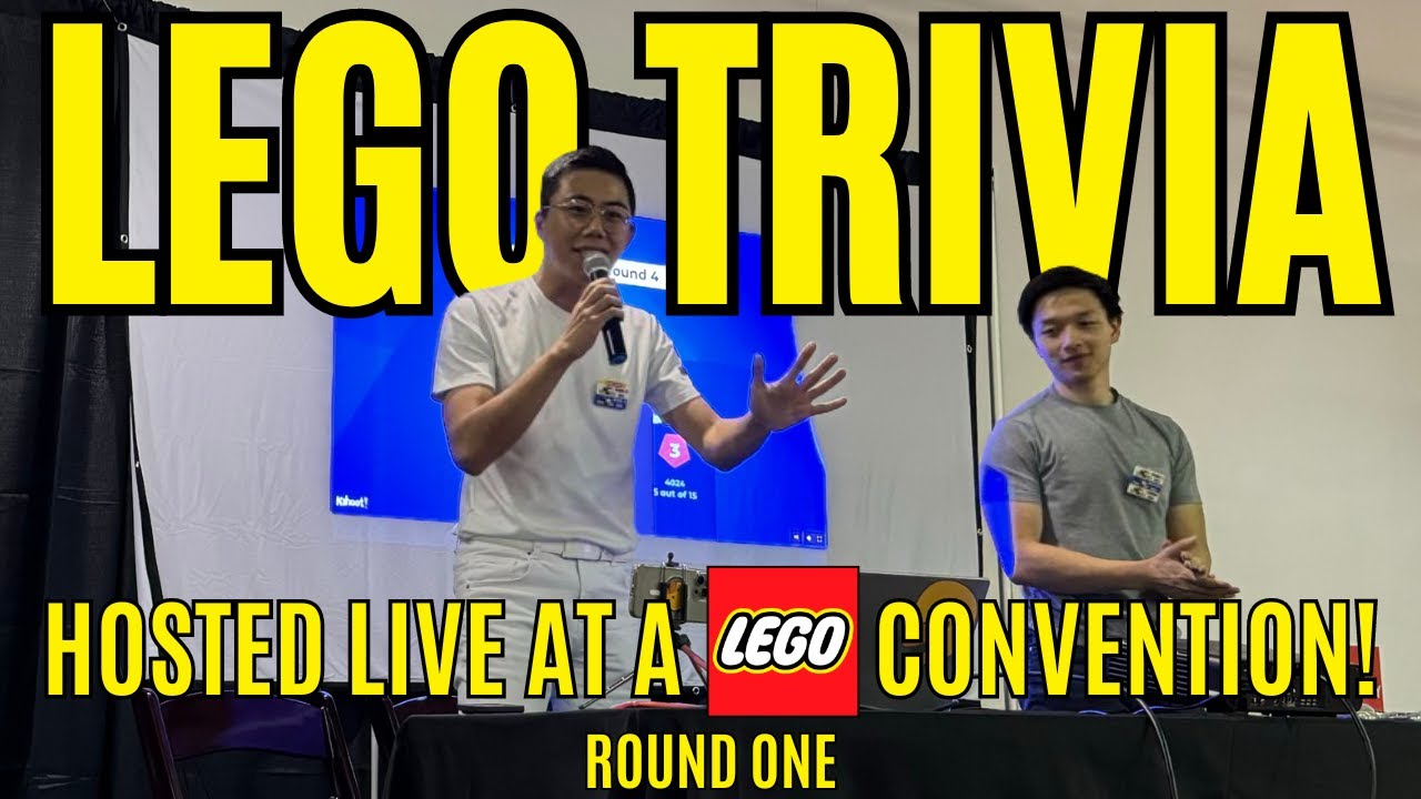 I Hosted LEGO Trivia LIVE at a Convention: Part One! - YouTube