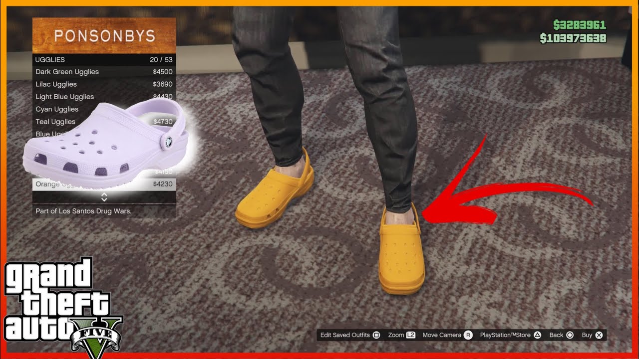 GTA 5 Online | New Crocs Los Santos Drug Wars DLC - YouTube
