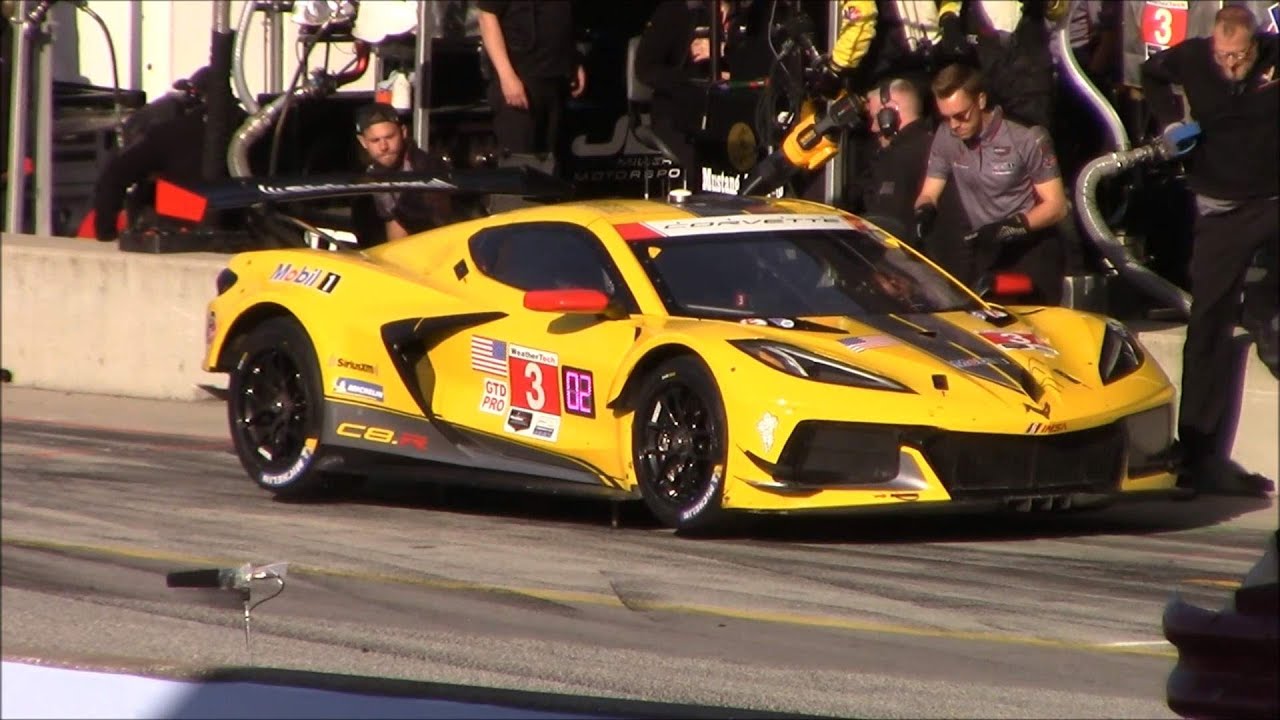 2022 Corvette C8.R Pure Sound - IMSA Weathertech Laguna Seca - YouTube
