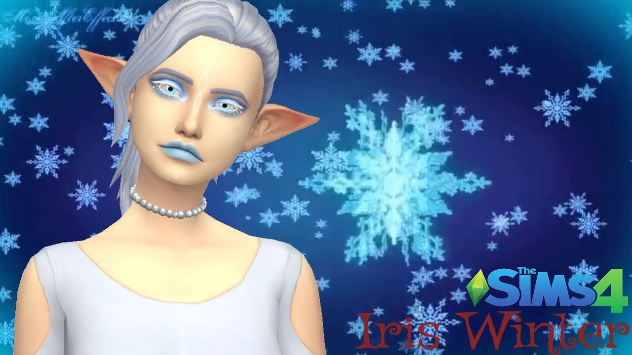 Winter Sim: Elf | The Sims 4 // Create-a-Sim + CC List - YouTube