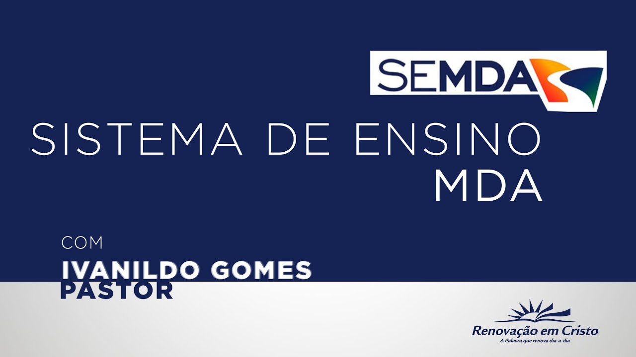 SEMDA - Sistema de ensino MDA - YouTube