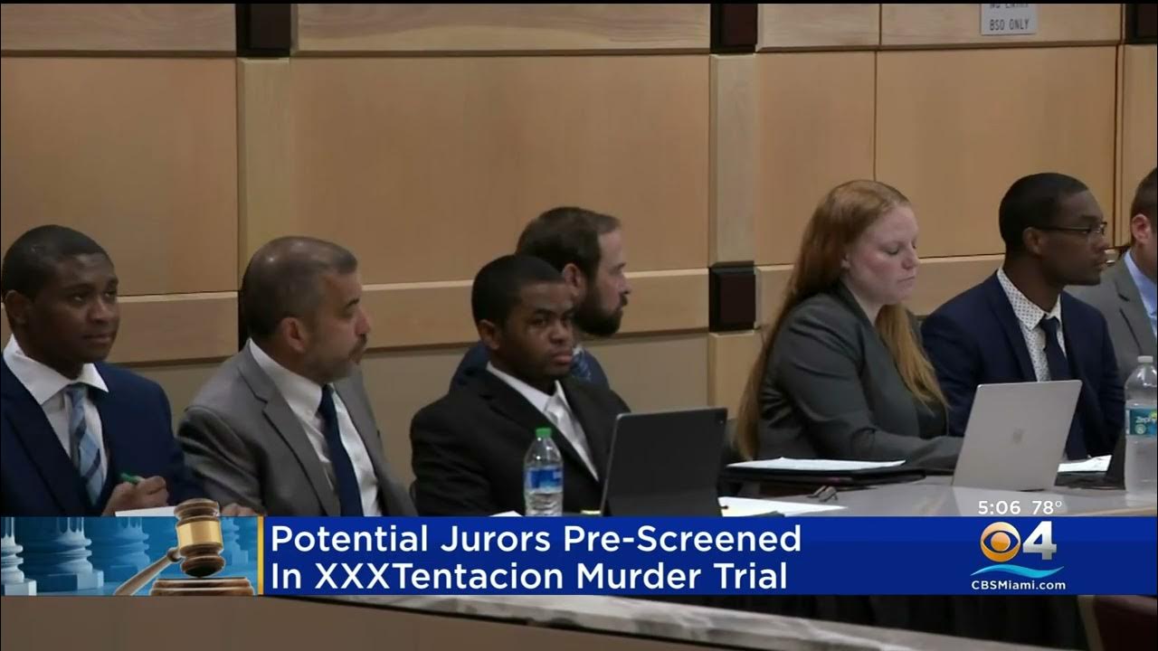 Xxxtentacion Murder Trial Potential Jurors Pre Screened Youtube