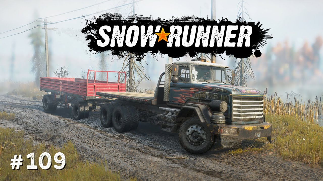 Snowrunner | Mission: "Stromleitungen" (Michigan) | Komplettlösung #109 | Gameplay Walkthrough ...