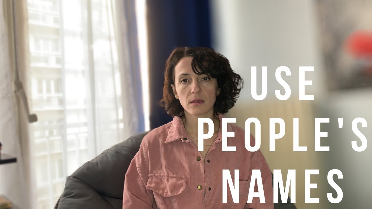 Using People's Names - Its Power & What Can We Do To Make It Come ...