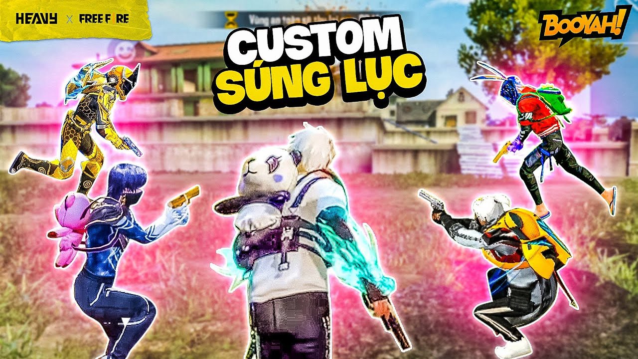 Team Free Fire tổ chức phòng Custom chơi súng lục giành 20000 Kim Cương ...