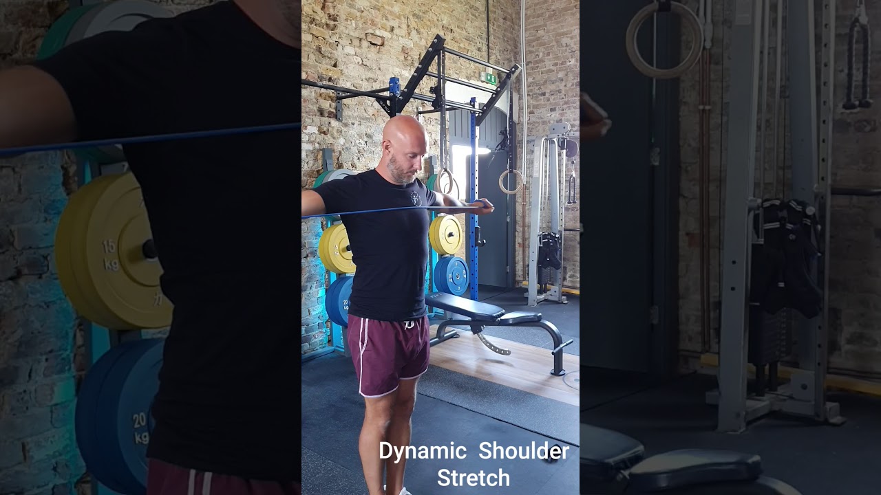 Dynamic Shoulder Stretch - YouTube