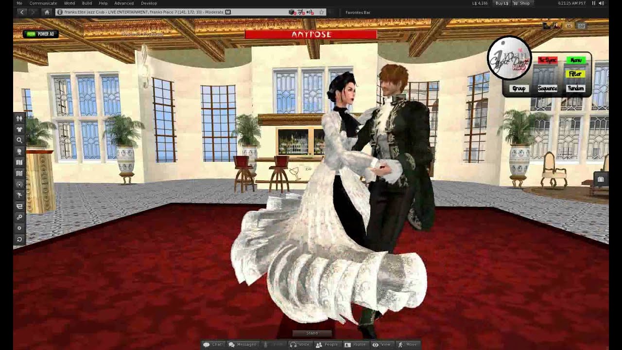 A Little Ballroom Dancing in Second Life.flv - YouTube