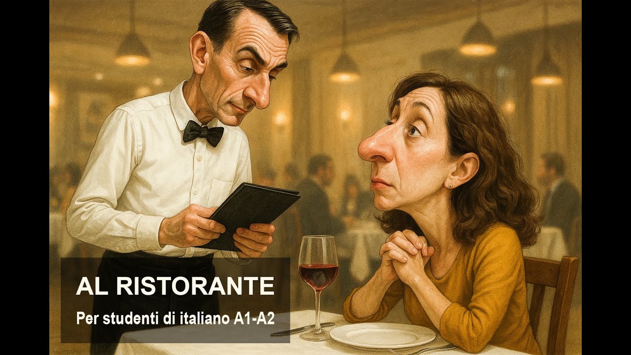 Learn Italian at the Restaurant – Easy Dialogue with Subtitles (A1–A2 ...