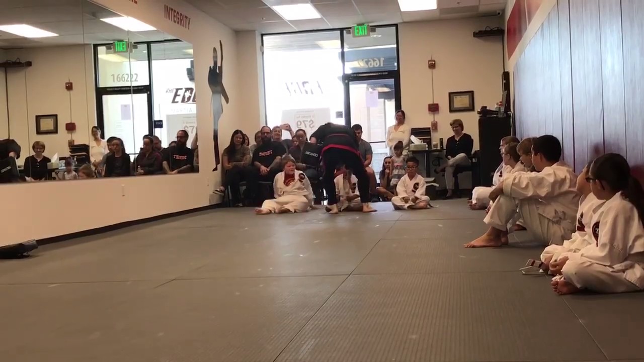 Rank testing at the Edge Martial Arts - YouTube
