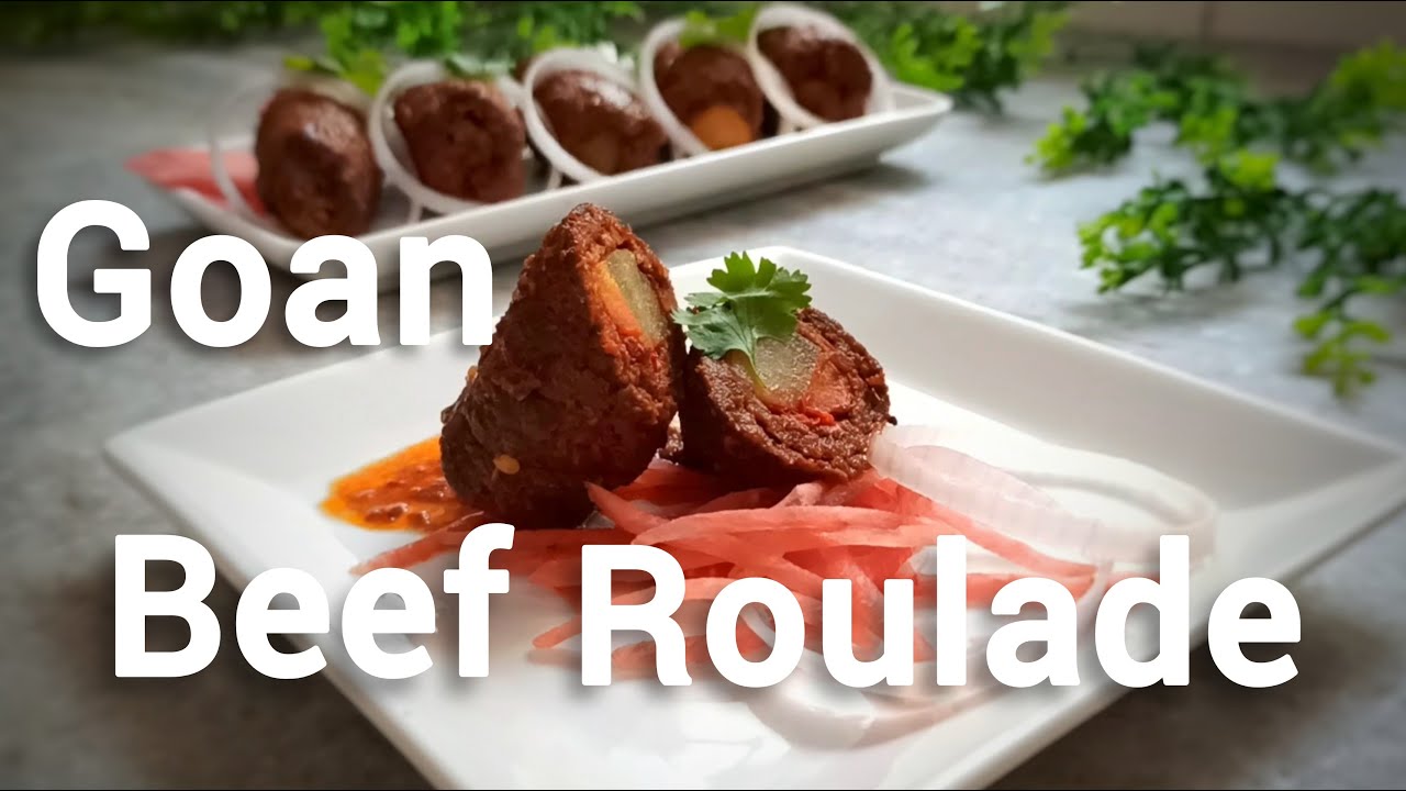 Goan Beef Roulade | Goan Meat Rolls Recipe - YouTube