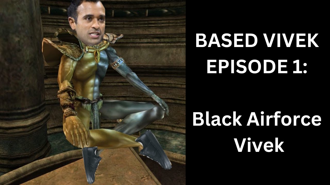 Based Vivek Episode 1: Black Airforce Vivek | Vivek Ramaswamy 8/23/23 ...