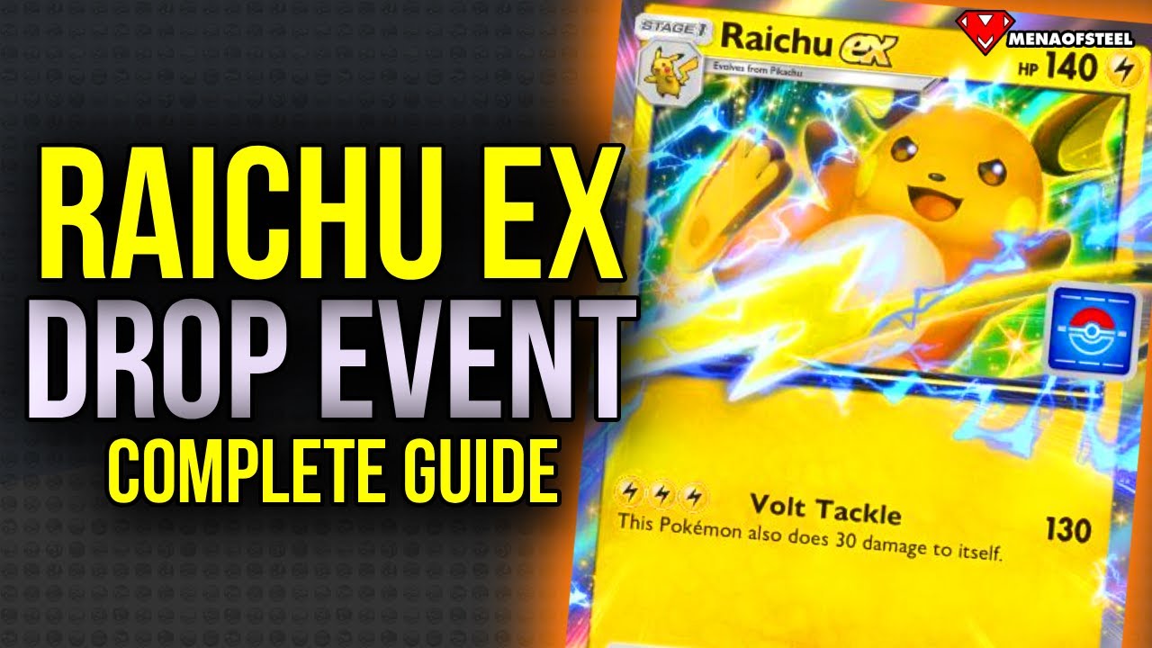 THE BEST RAICHU EX DROP EVENT GUIDE! - Pokémon TCG Pocket - YouTube