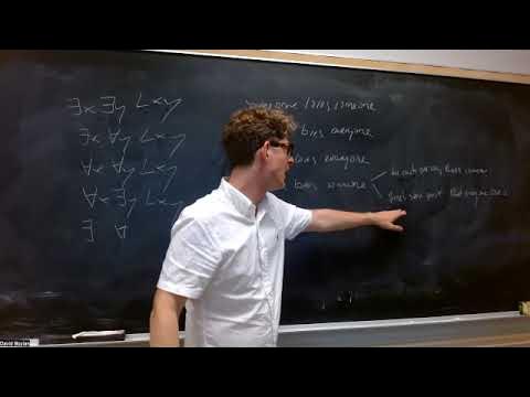 Thursday Lecture, part 1: Multiple Quantifiers SD 480p - YouTube