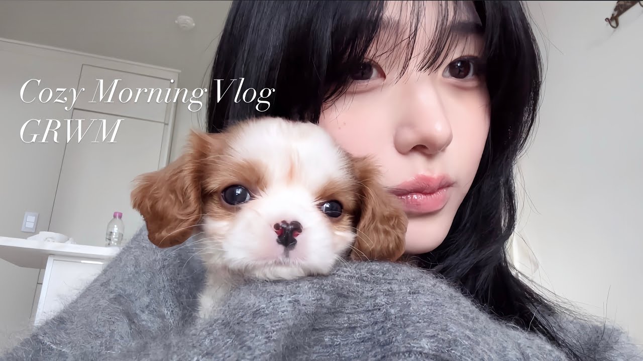 평화로운 요즘 아침 일상과 Grwm 건성의 속건조 잡는 스킨케어 루틴 겨울 아침 조곤조곤 같이 준비해요 Youtube