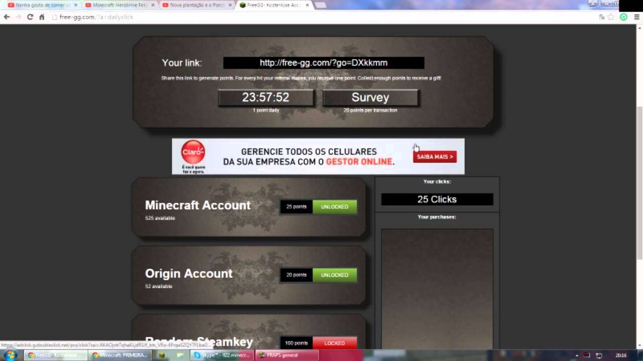 Prova que funciona o Free-gg - YouTube