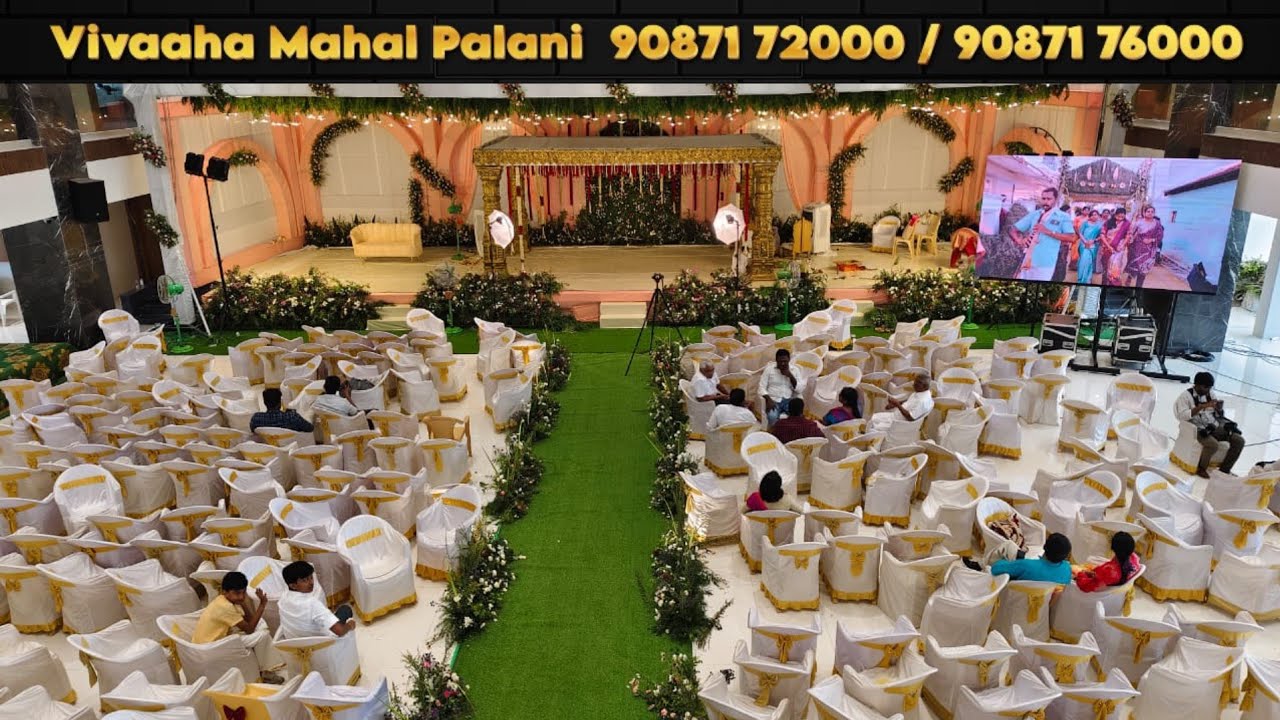 Vivaaha Mahal | largest and Beautiful Marriage hall with Modern ...