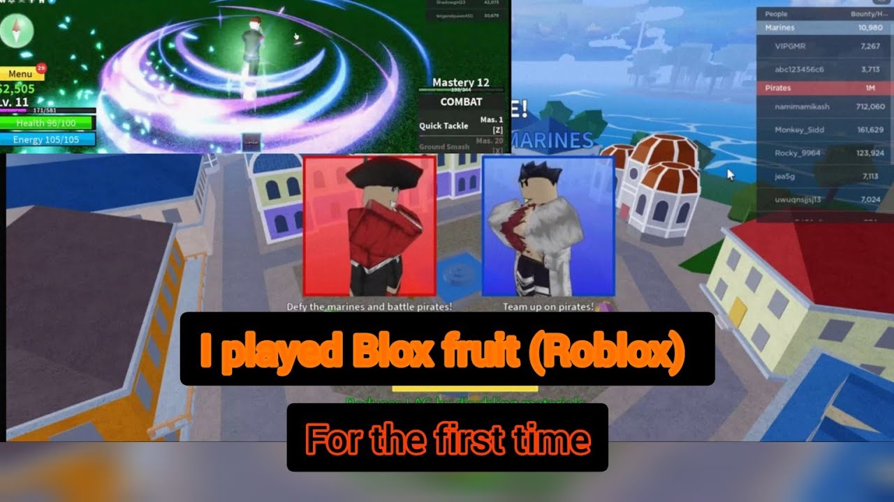 I PLAYED BLOX FRUITS FOR THE FIRST TIME!! - YouTube