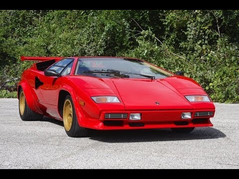 Lamborghini Countach Review with Matt Farah from The Smoking Tire
