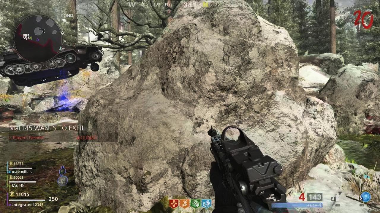 Call of Duty®: Zombies Round 20 heli crashes game :o( - YouTube