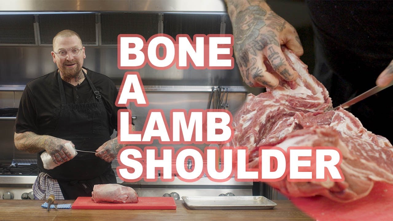 How to Bone and Roll a Lamb Shoulder - YouTube