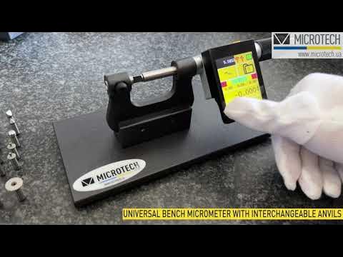 Bench Sub-micron Universal micrometer wireless MICROTECH with Wireless ...