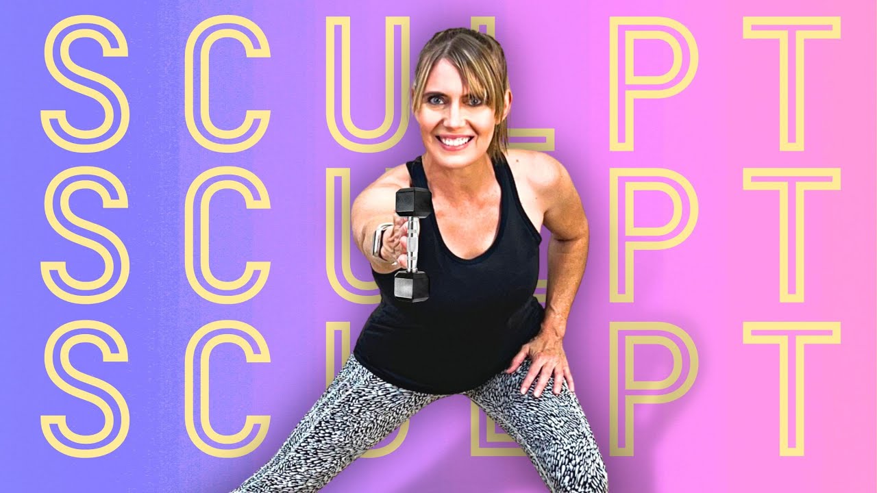 Cardio Dumbbell Circuit Workout | 45 Min Full Body Strength & Sweat ...