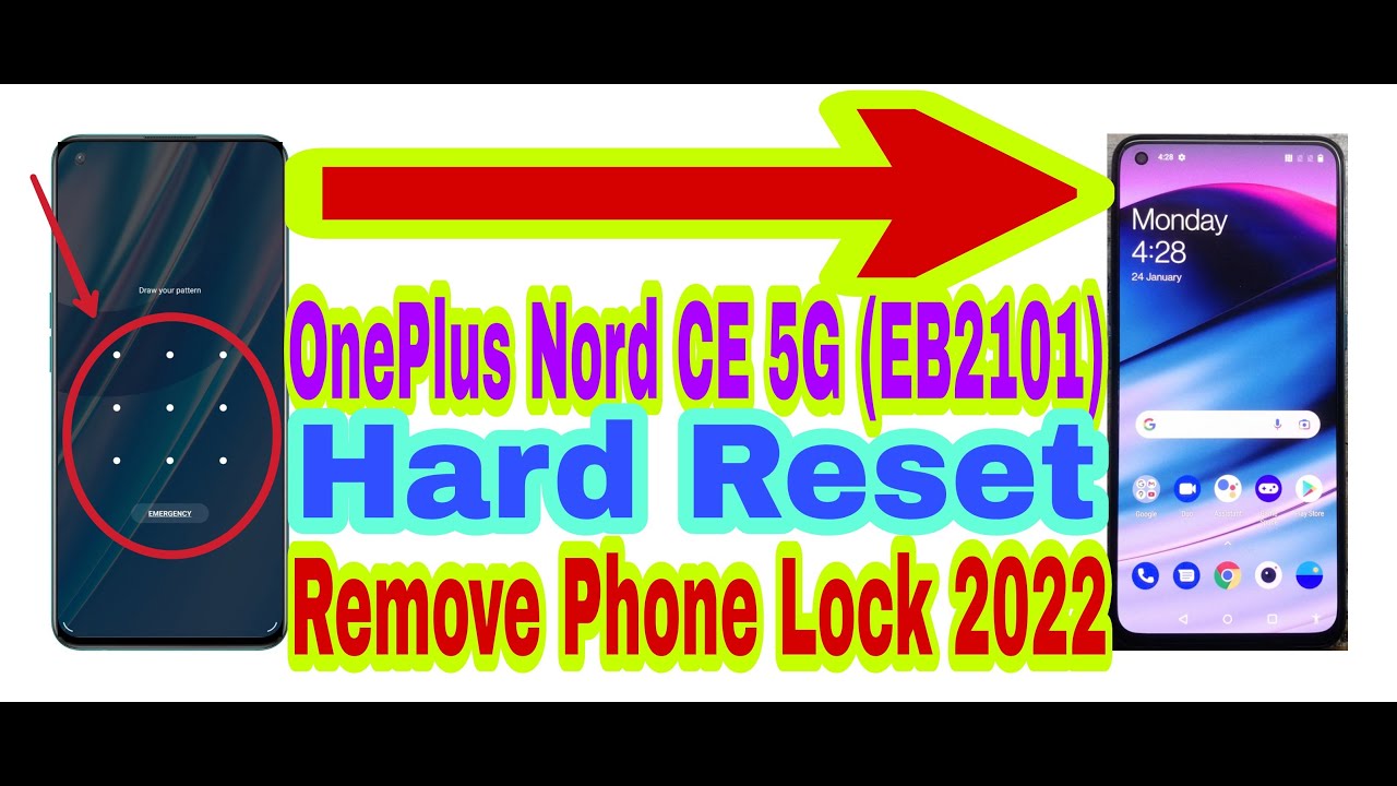 OnePlus Nord CE 5G (EB2101) Hard Reset/Remove Phone Lock 2022 | Unlock ...