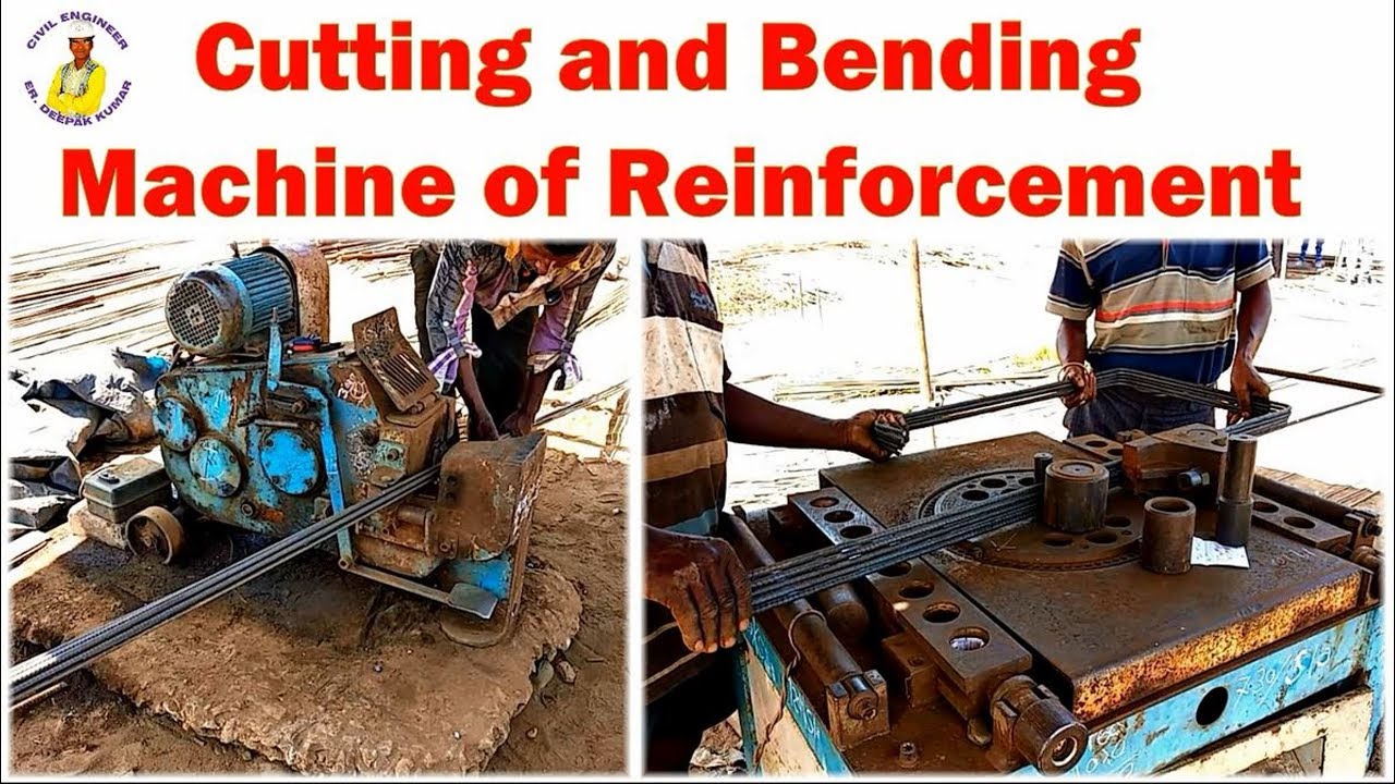 Cutting and Bending Machine of Reinforcement - YouTube