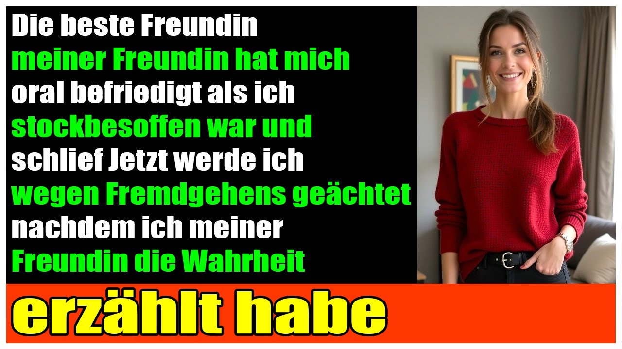 Die Beste meiner Freundin tat Betrunken etwas Unfassbares jetzt gelte ...