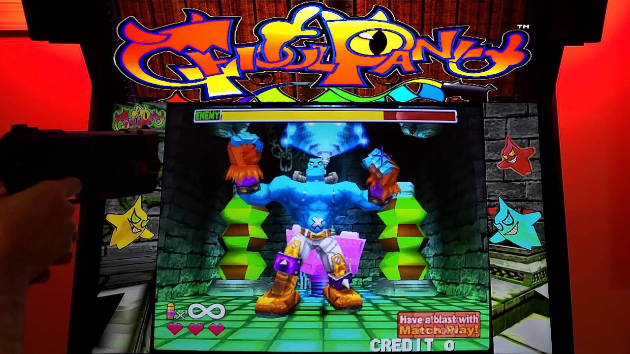 Ghoul Panic Arcade Cabinet MAME Playthrough w/ AimTrak Gun ...